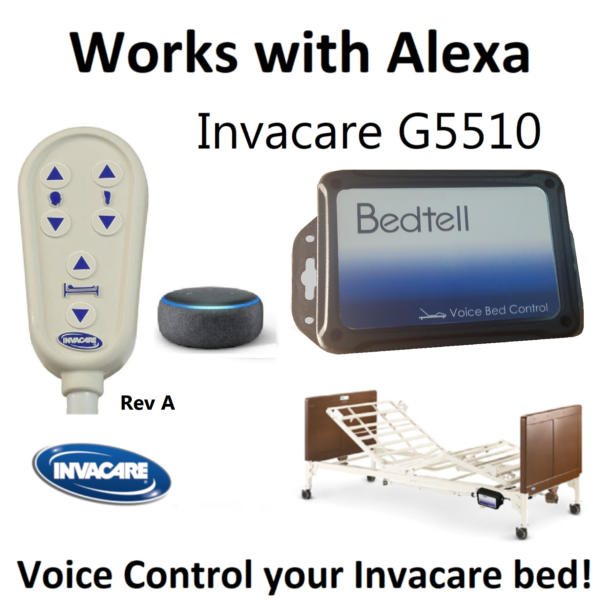 Alexa Voice Control Invacare G5510 Beds Rev-A & B – Oratell