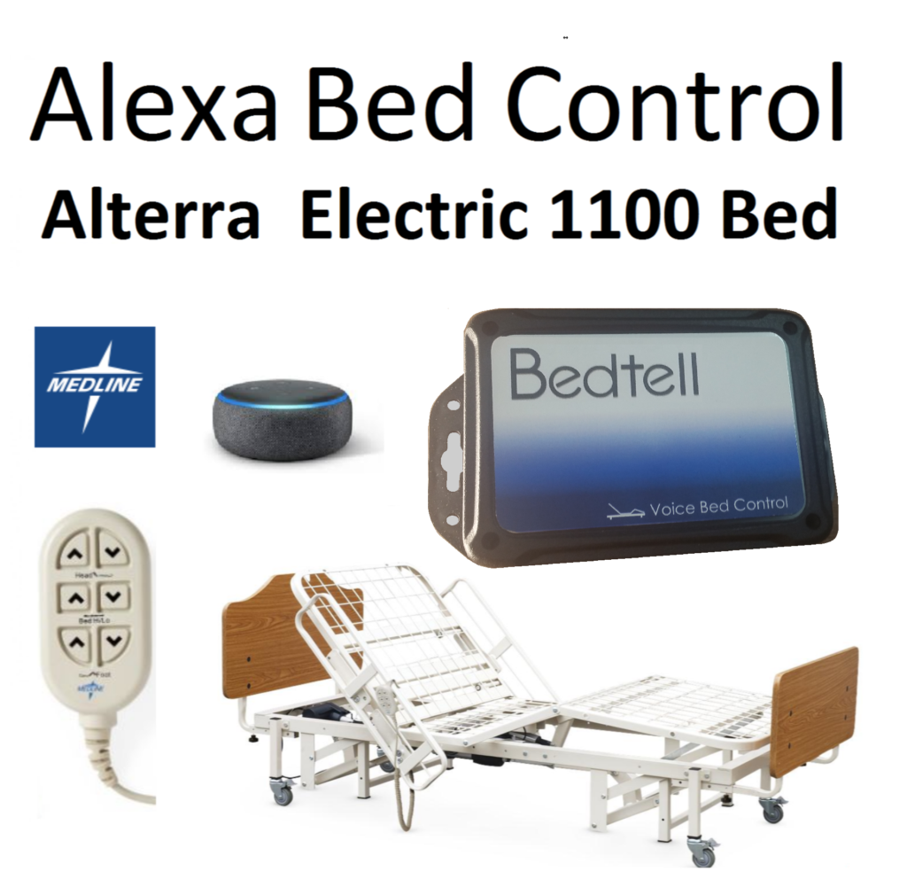 Alexa Voice Control Medline Alterra Full Electric 1100 Bed – Oratell
